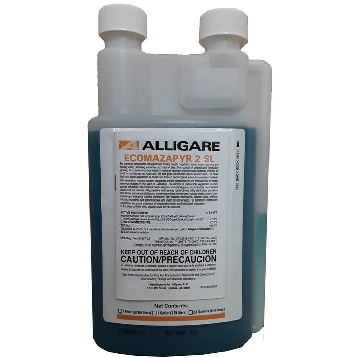 Ecomazapyr 2SL | Imazapyr | Quart & Gallon Size – Chemical Warehouse