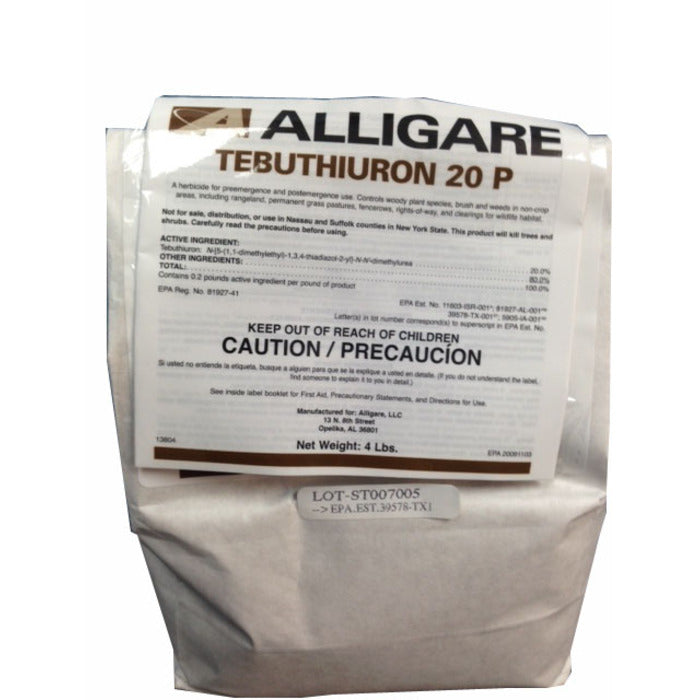 Tebuthiuron 20P Herbicide | Tebuthiuron 20% — Chemical Warehouse