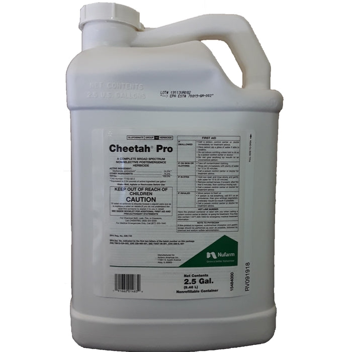 Cheetah Pro | Glufosinate ammonium| Gallon & 2.5 Gal Size – Chemical ...