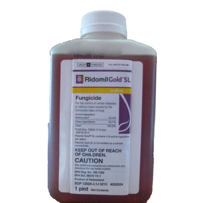 Ridomil Gold SL Fungicide | Mefenoxam | Gallon & Quart Size – Chemical ...